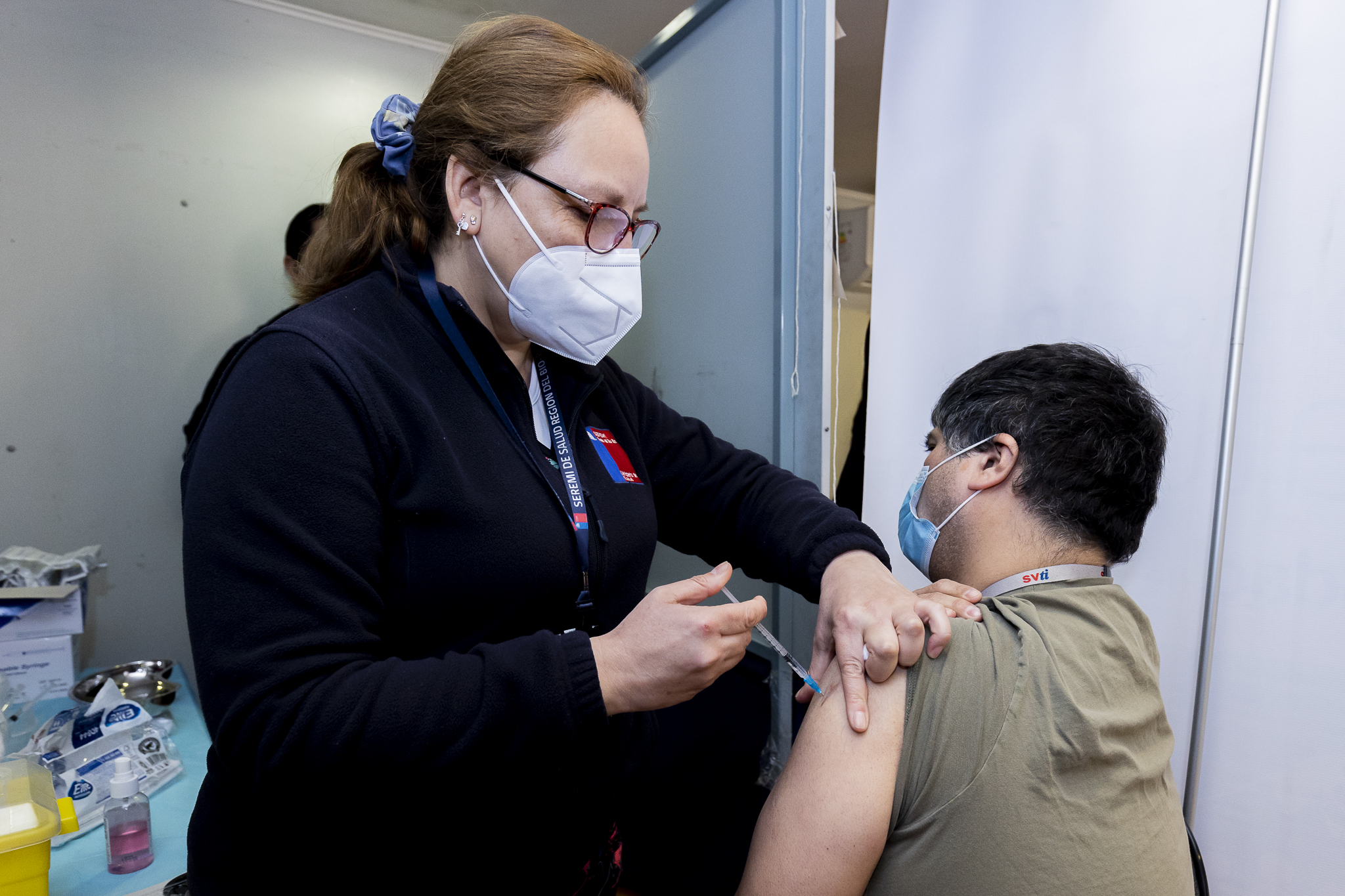 Trabajadores portuarios participaron en operativo de salud al interior del terminal - SVTI San ...