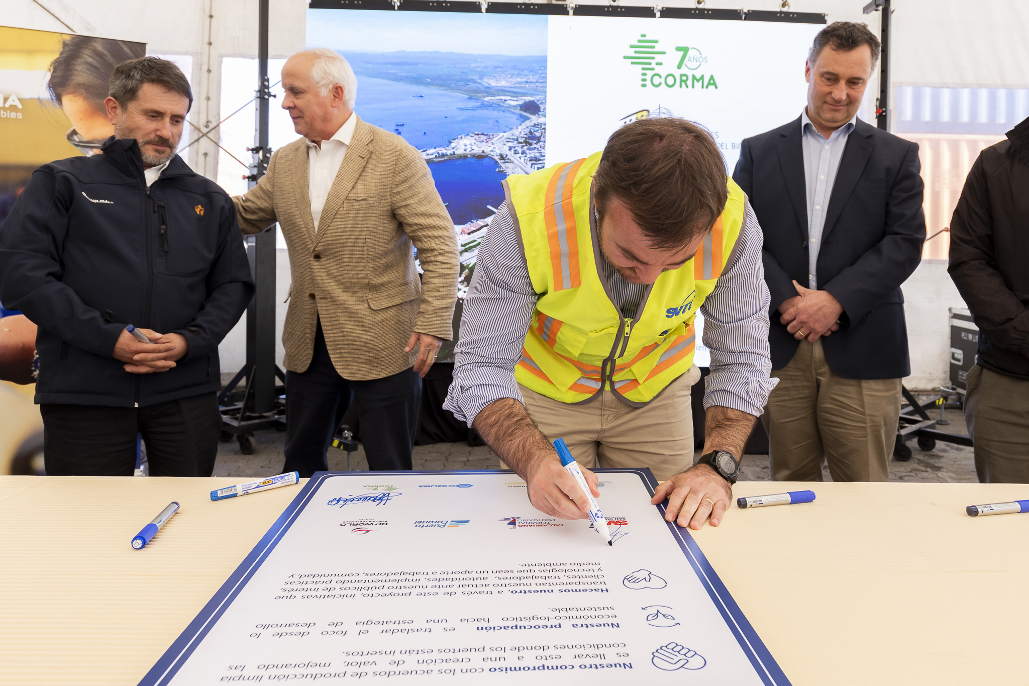 San Vicente Terminal Internacional fue el anfitrión de la ceremonia de ...